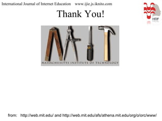 Vedio conference/ International Journal of Internet Education | PPT ...