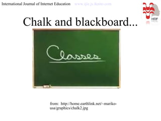 Vedio conference/ International Journal of Internet Education | PPT