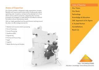 Vee Technologies -brochure | PDF