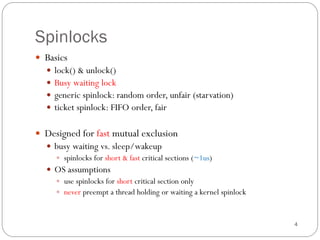 Preemptable ticket spinlocks: improving consolidated performance in the cloud | PPT