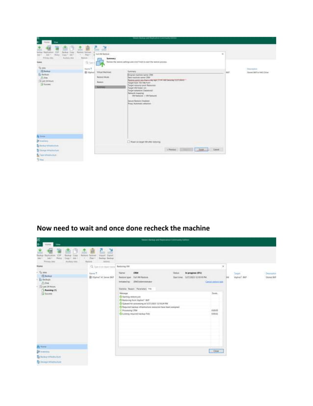 Veeam Solution and Veeam Installation Complete Guide | DOCX