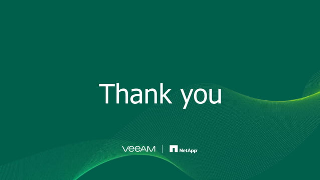 NetApp & Veeam - Solution Whiteboard for Hybrid-Cloud Infrastructure | PPTX | Cloud Computing ...