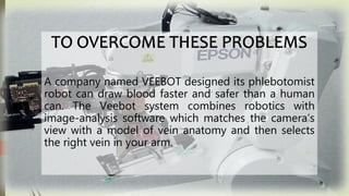 Veebot’s Phlebotomist | PPTX | Blood Disorders | Diseases and Conditions