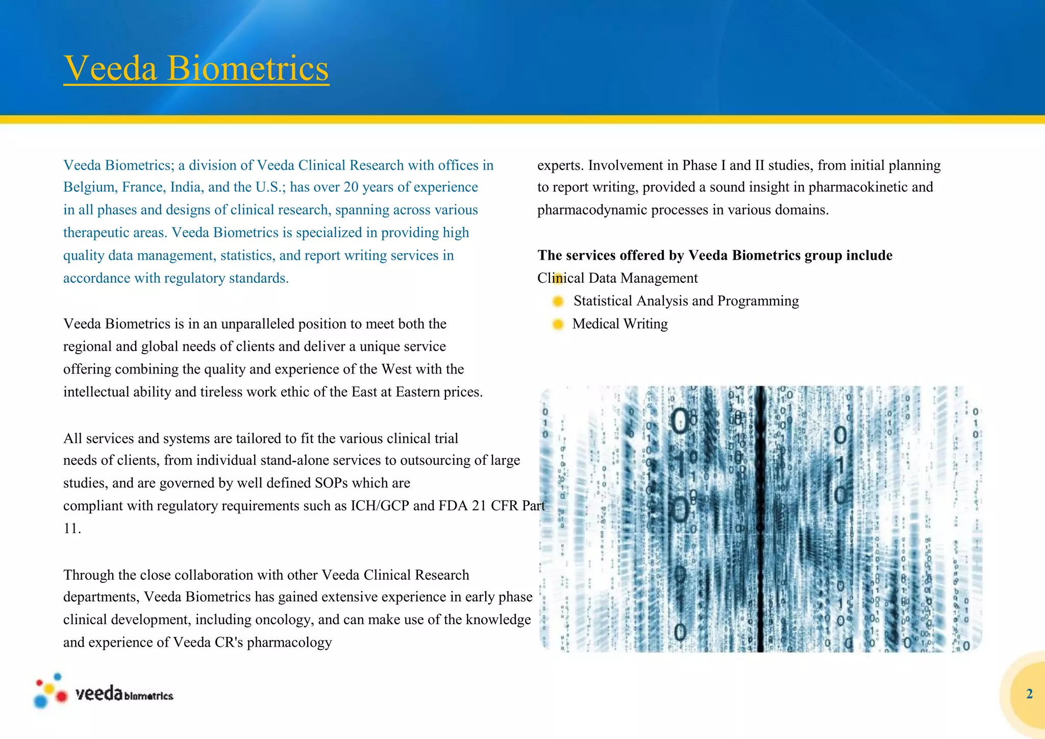 Veeda biometrics | PDF