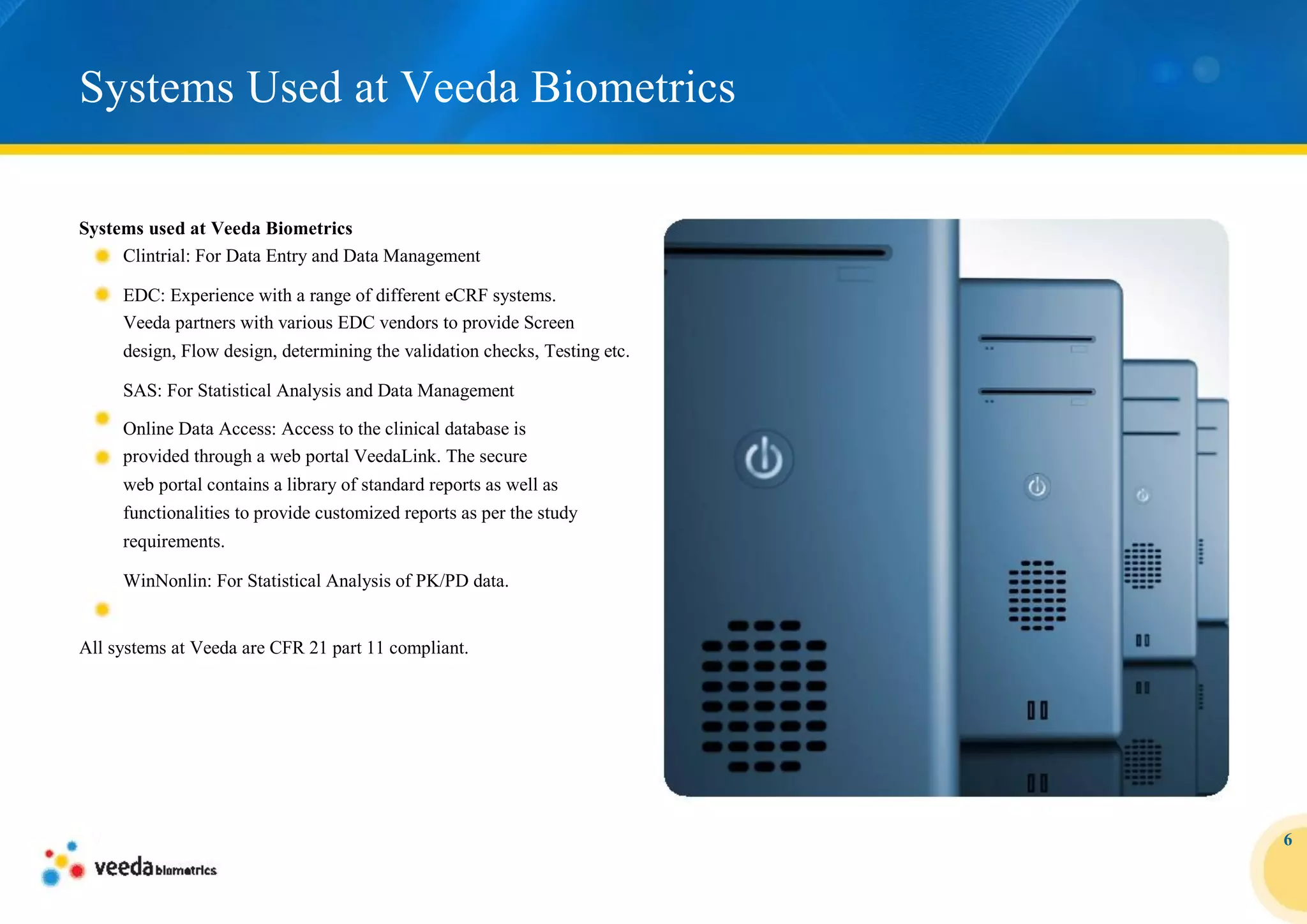 Veeda biometrics | PPT