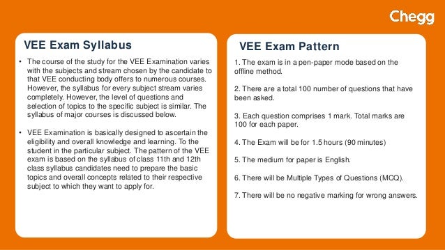 Vee exam | PPT