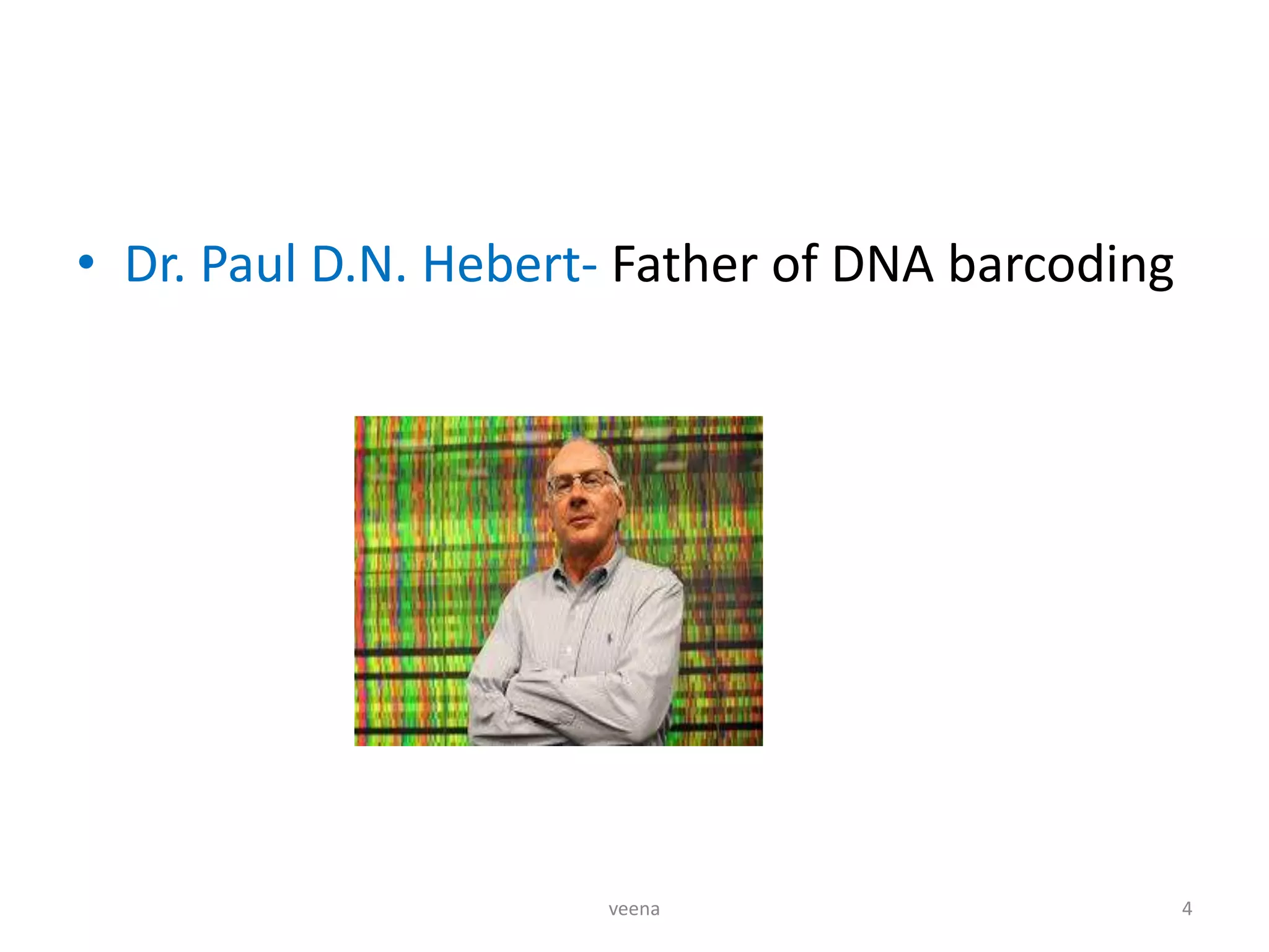 dna barcoding | PPTX