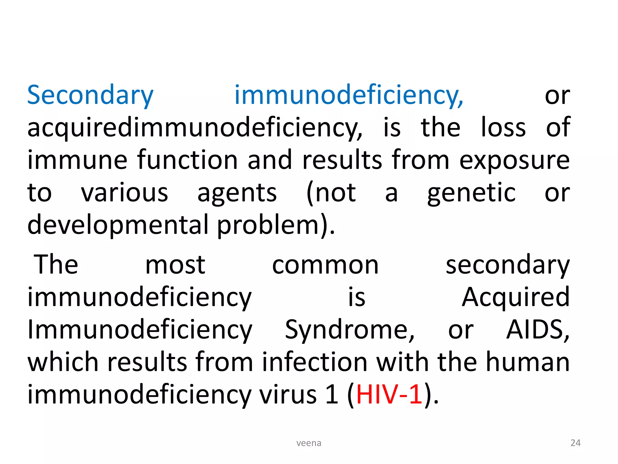 IMMUNODEFICIENCY DISEASES | PPTX