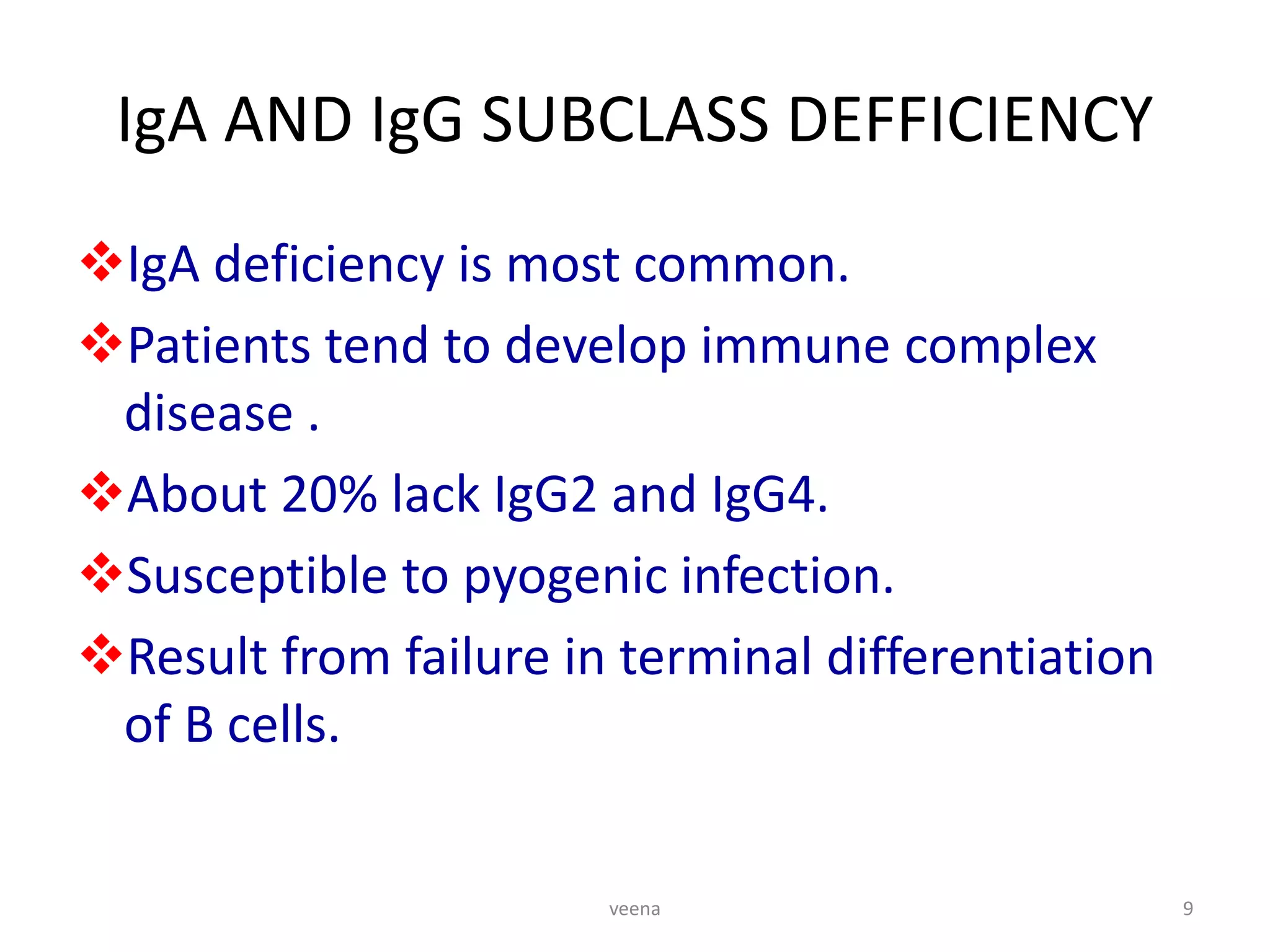 IMMUNODEFICIENCY DISEASES | PPTX