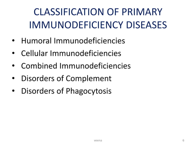IMMUNODEFICIENCY DISEASES | PPTX | Thyroid Disorders | Endocrine and ...