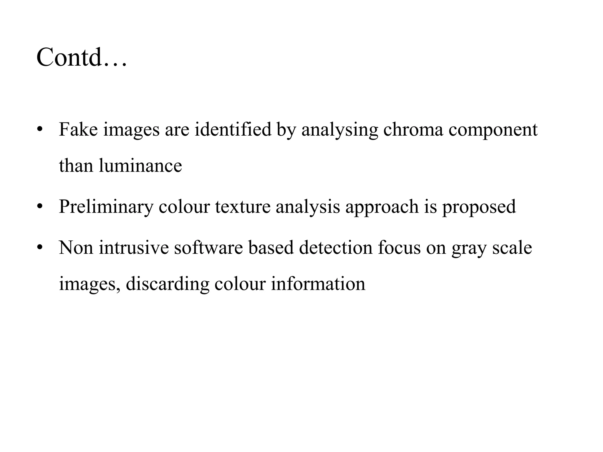 Face Spoofing Detection Using Texture Analysis Ppt 1243