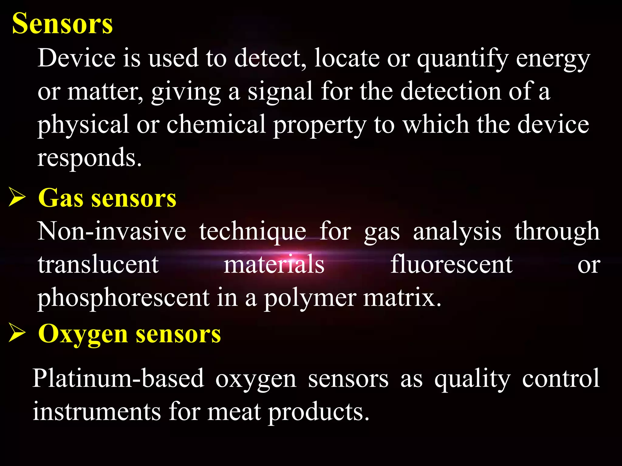 active and intelligent packaging of meat | PPTX
