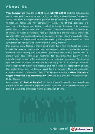 Veer fabricators | PDF