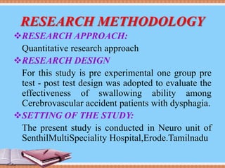 Effectiveness of Chin Tuck Against Resistance (CTAR) exercise in ...