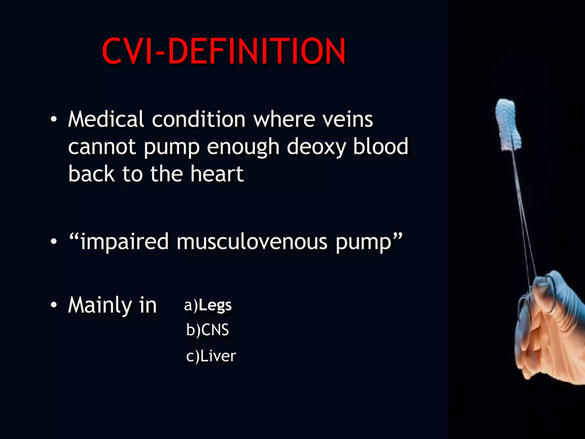 Varicose veins ppt | PPTX