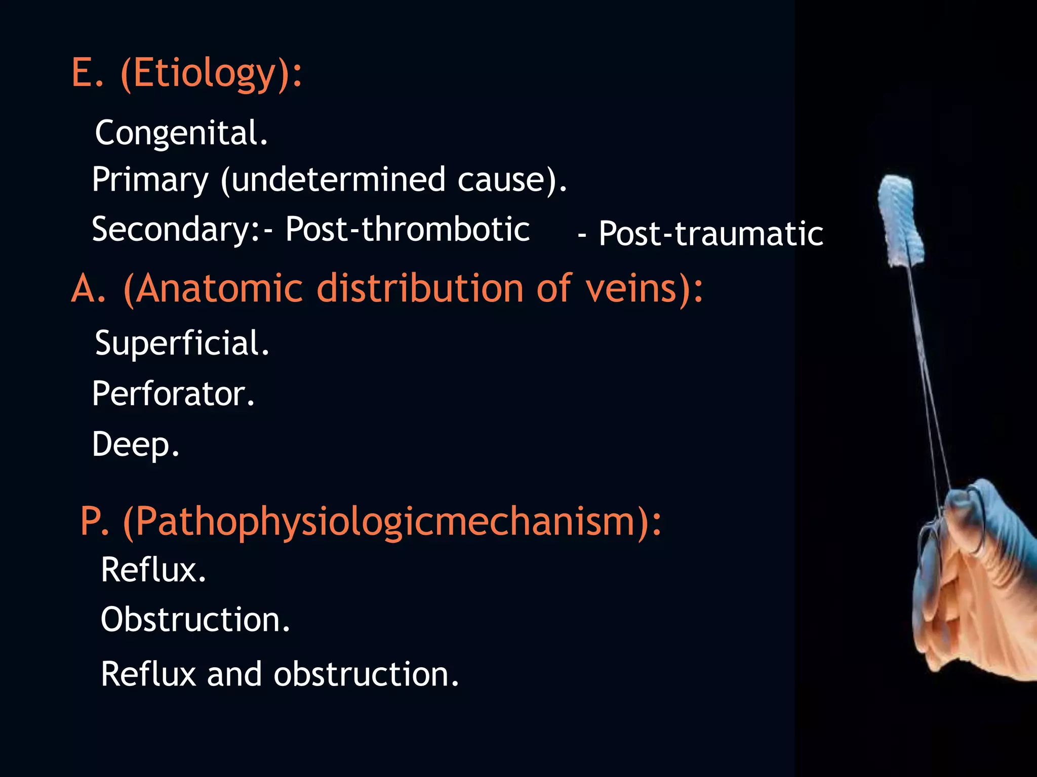 Varicose veins ppt | PPTX