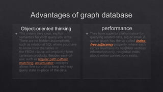 Graph, graph and network modeling, advantage of graph database | PPT