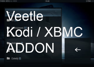 Veetle Addon For Kodi and XBMC | PDF