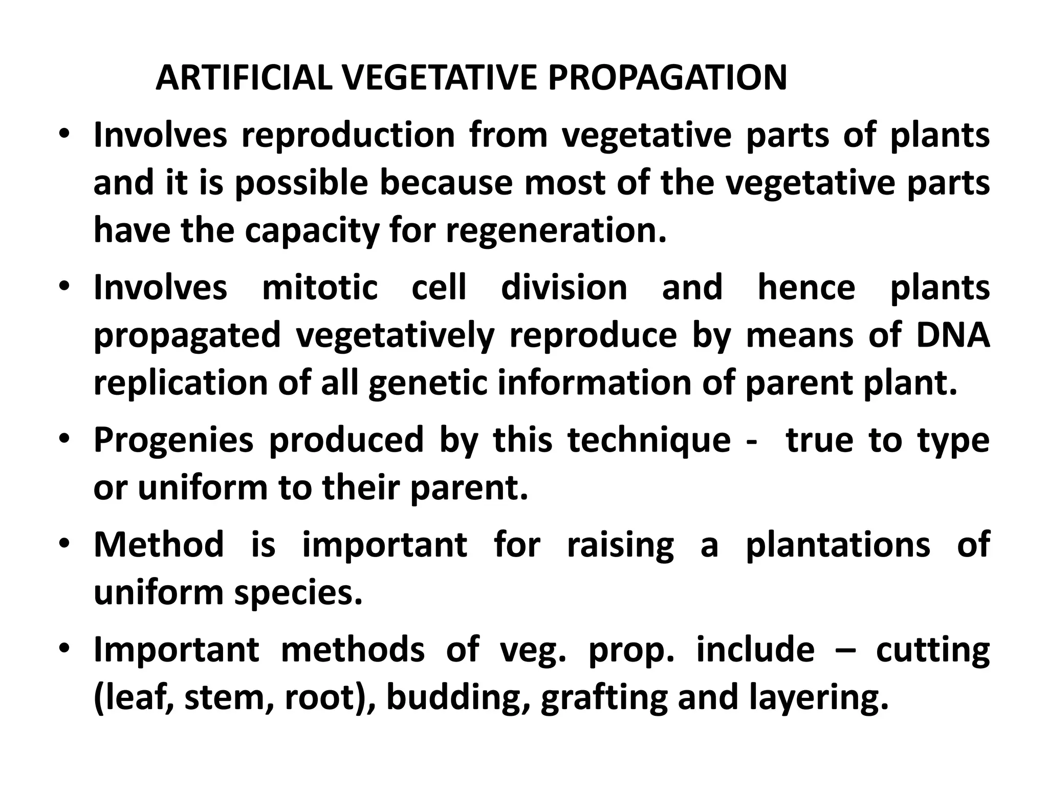 Means of reproduction in plants-VEG.-PROPAGATION | PDF
