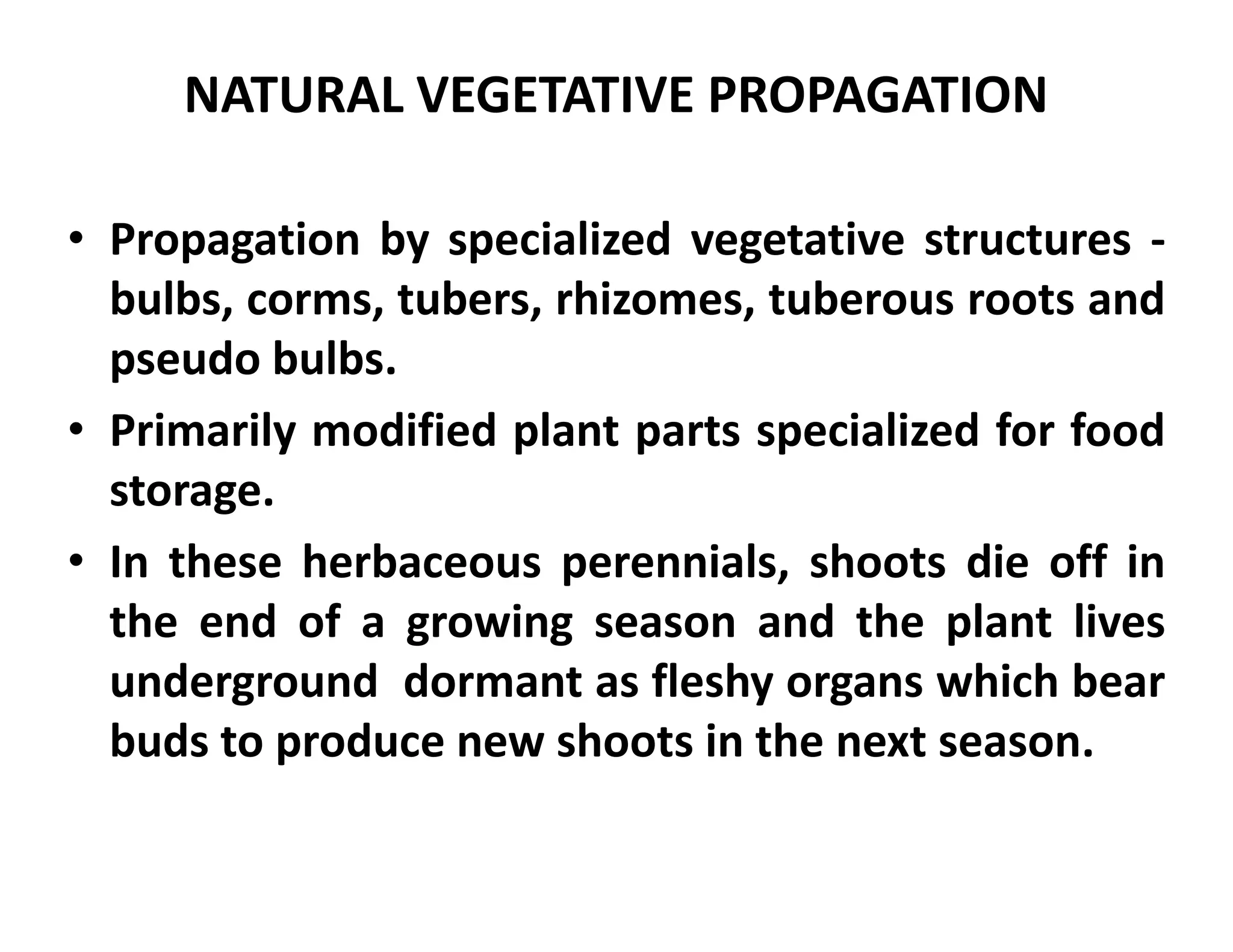 Means of reproduction in plants-VEG.-PROPAGATION | PPT