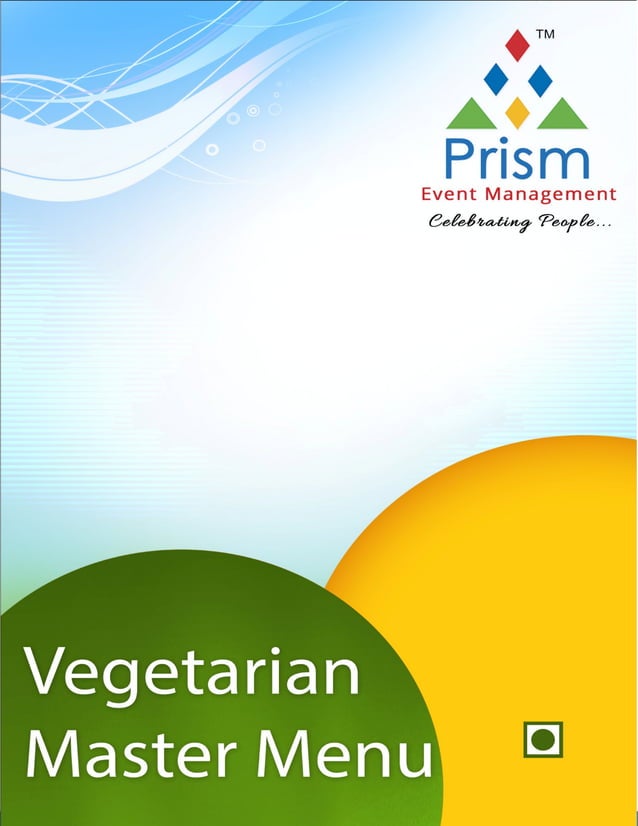 Veg master menu a4 | PDF