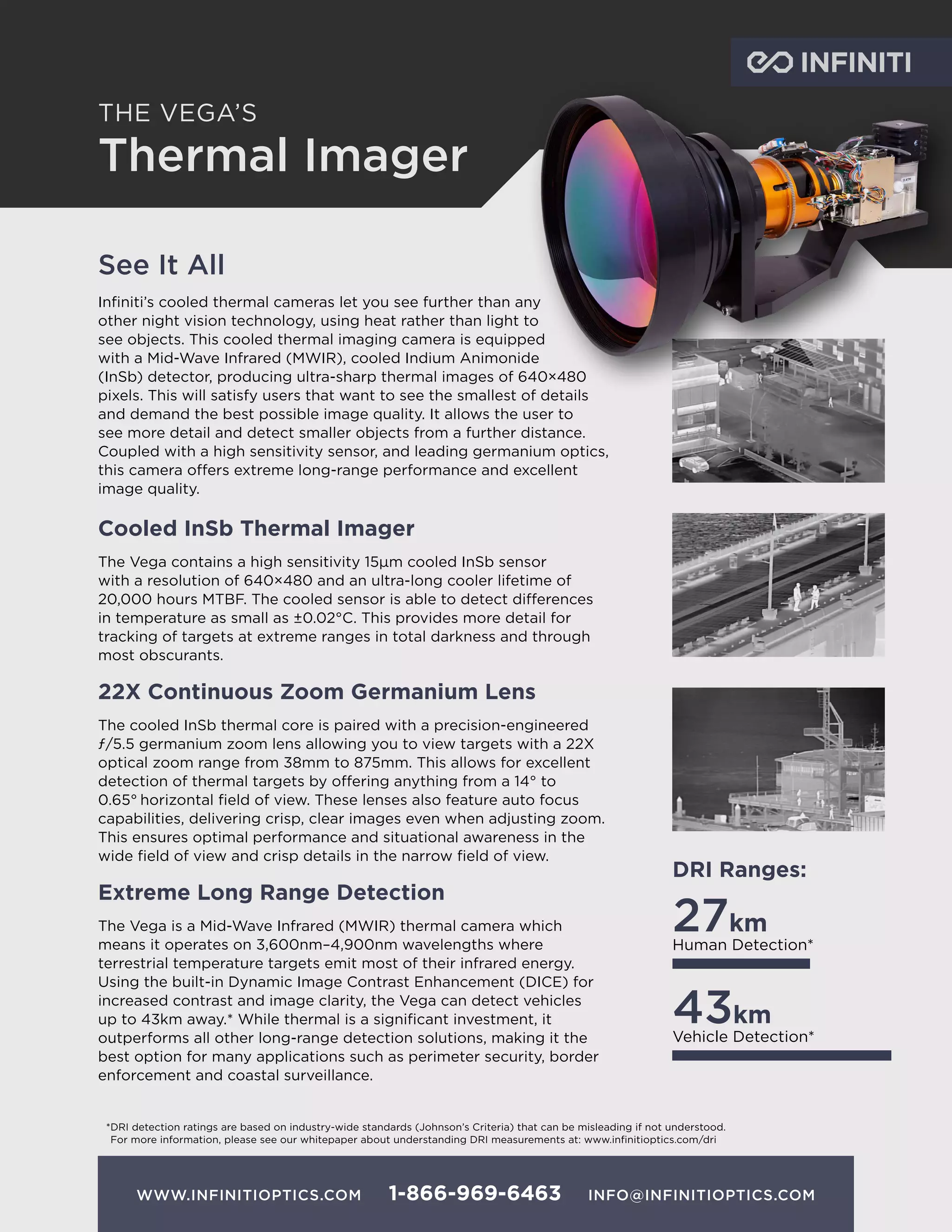 Vega is a Long Distance Zoom Thermal Infrared Camera Complete turkey ...
