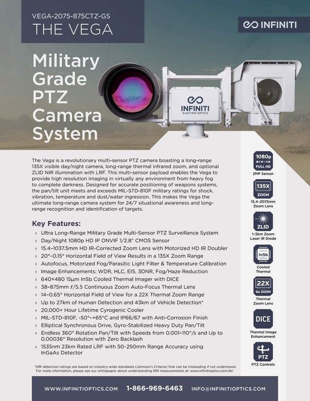 Vega is a Long Distance Zoom Thermal Infrared Camera Complete turkey ...