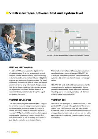 VEGA Communication for Process Automation - Technology Brochure | PDF ...