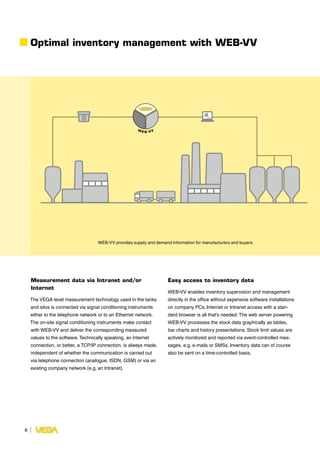 VEGA Inventory Management With WEB-VV - Technology Brochure | PDF ...