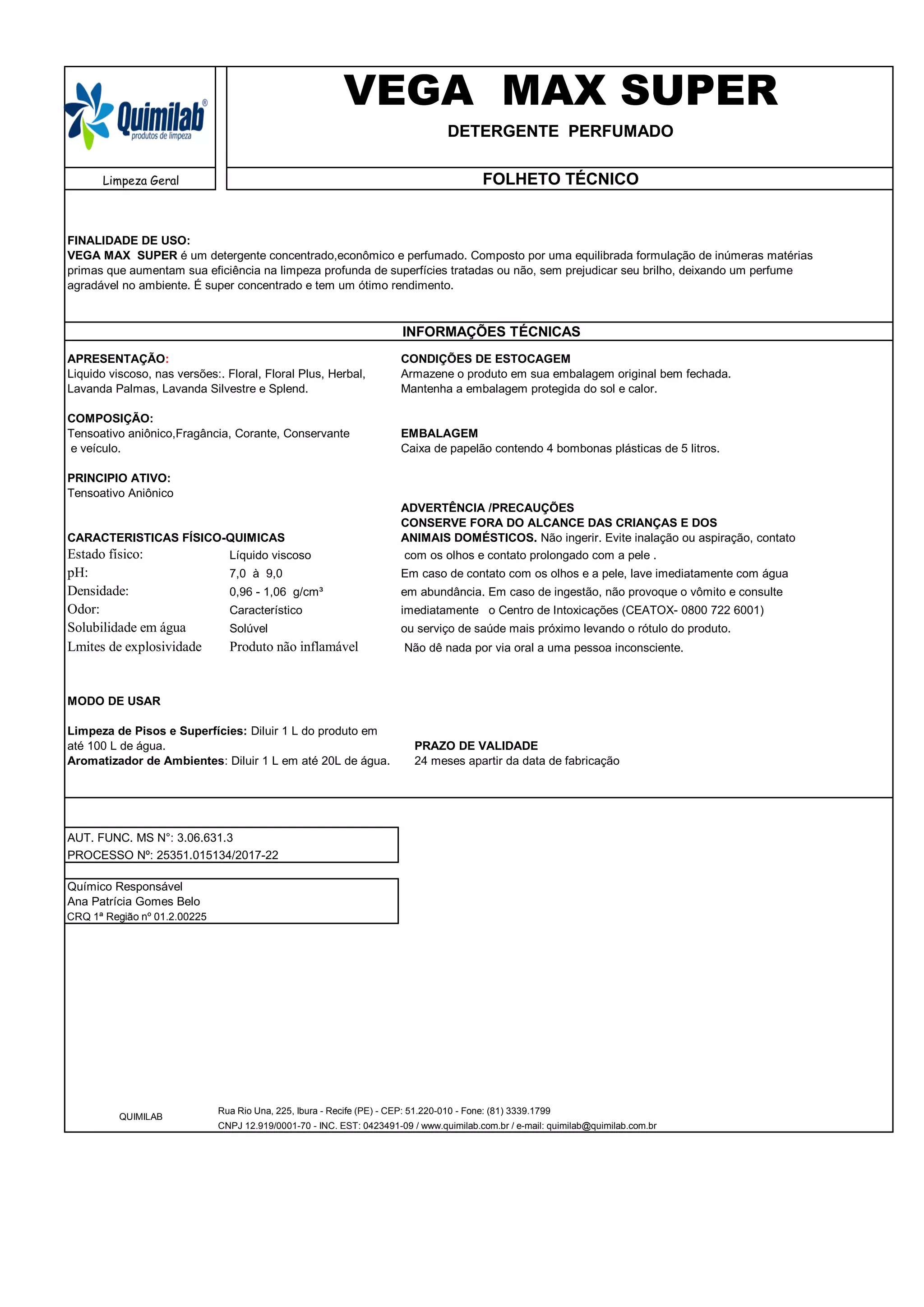 VEGA MAX SUPER-FICHA TÉCNICA-2017.pdf