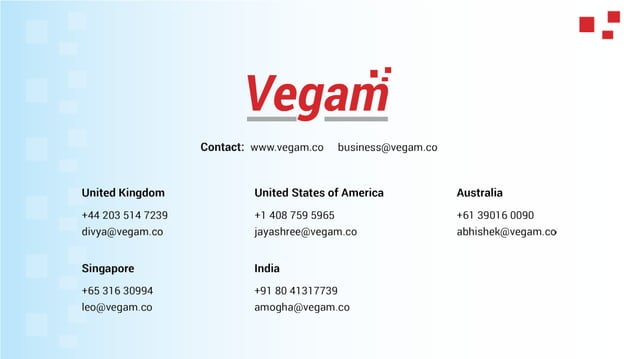 Vegam 4i, Making factories smarter | PPT