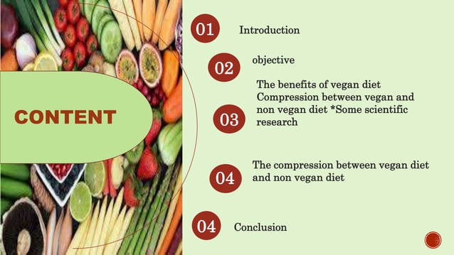 Vegan presentation | PPTX