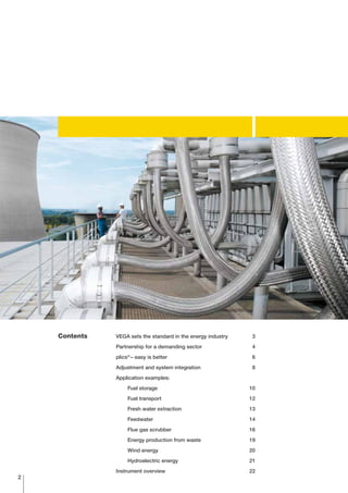 VEGA Pressure & Level Measurement - Power Generation Applications | PDF