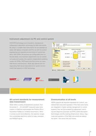 VEGA Pressure & Level Measurement - Renewable Energy Industry ...