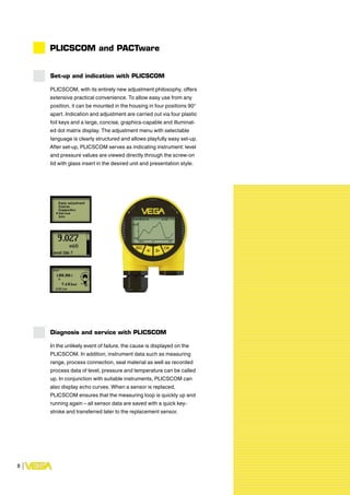 VEGA Pressure & Level Measurement Metal Processing Industry ...