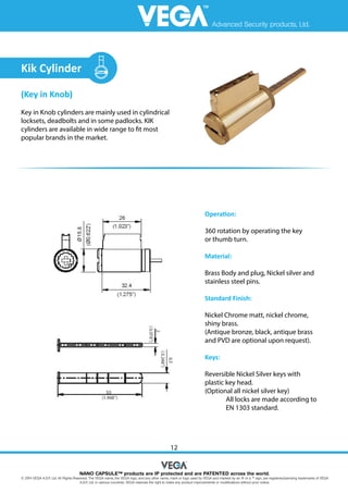 Vega product catalogue | PDF