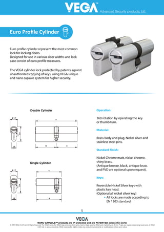 Vega product catalogue | PDF