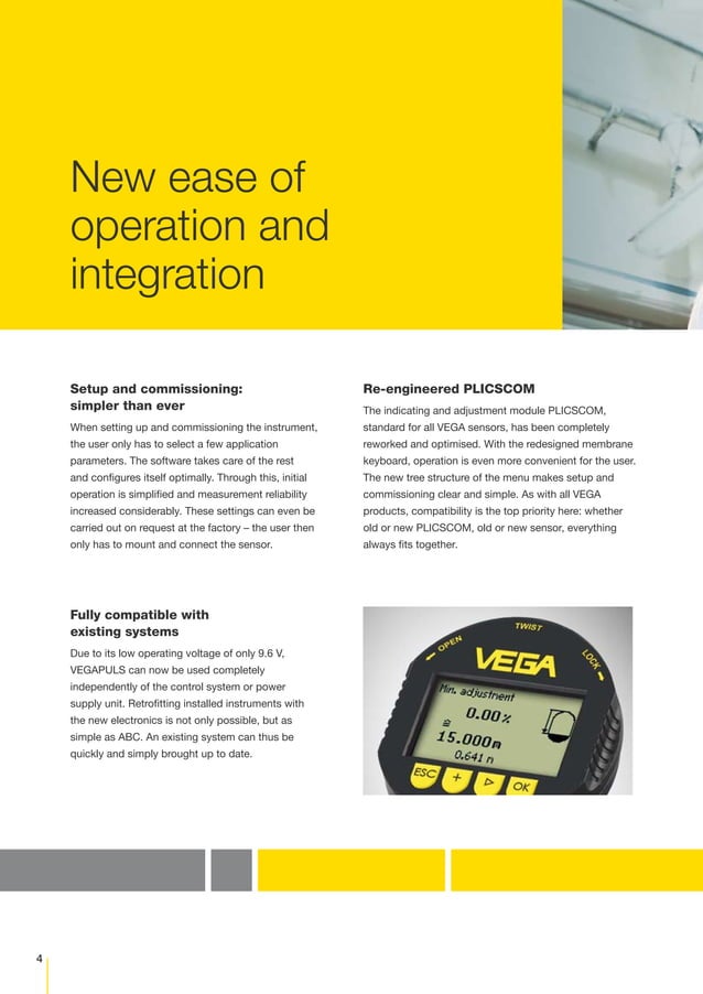 Vega Radar Level Measurement With Vegapuls | PDF | Computer Peripherals ...