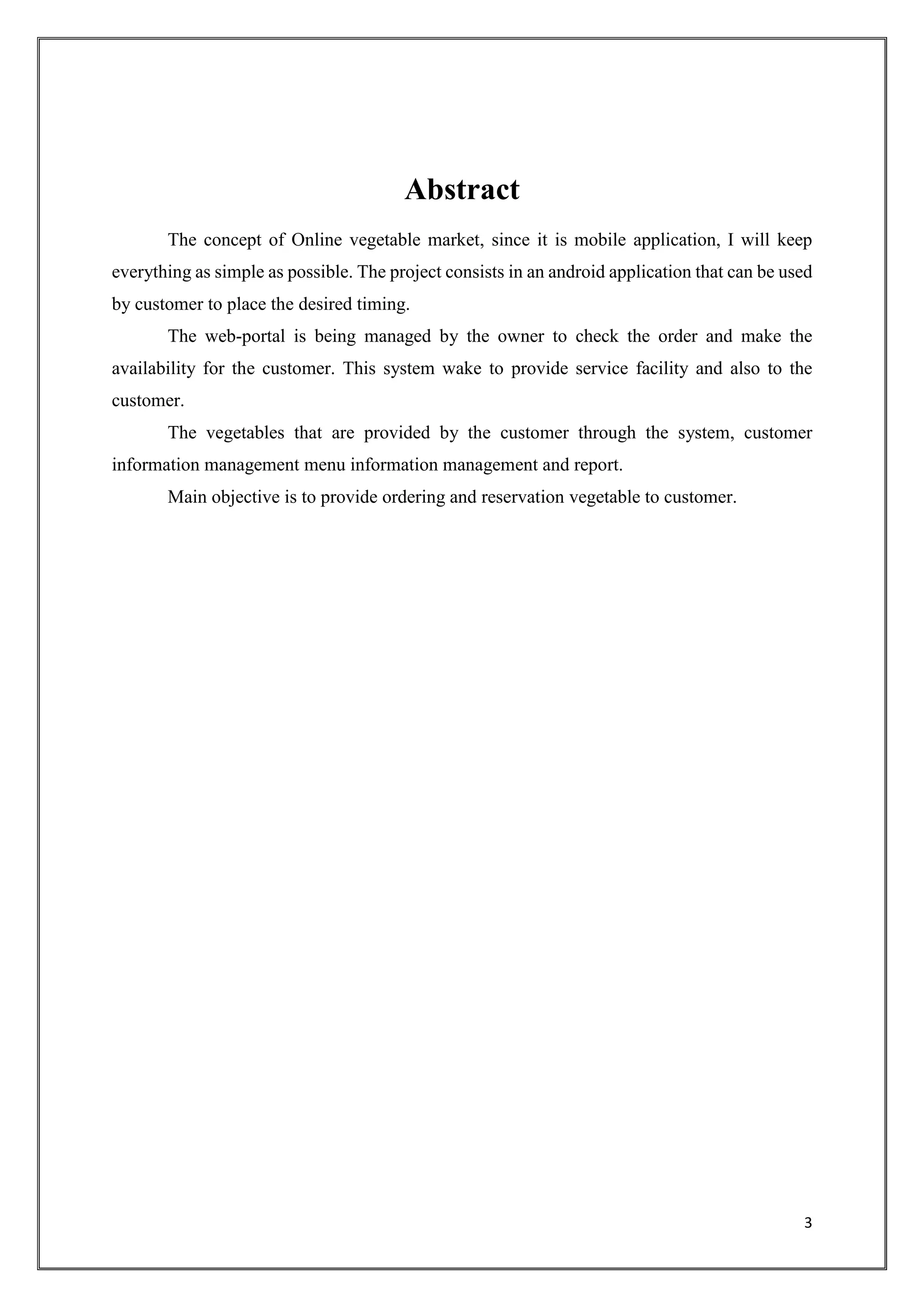 Vegetable Store Management System Pdfpdf 