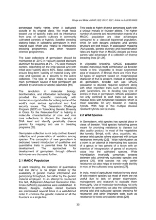 Vegetable breeding strategies -Dr. Mahesh Ghuge | PDF