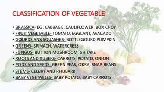 Vegetable cookery | PPTX