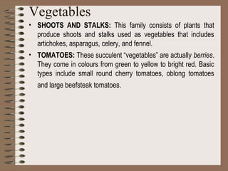 Vegetable & fruit cookery | PPT