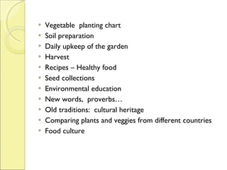 Vegetable Garden | PPT