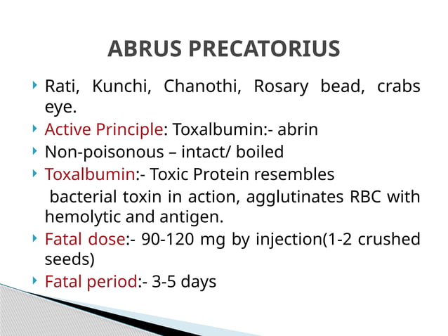 Organic Vegetable Irritant plant Poison.pptx | Digestive Disorders ...