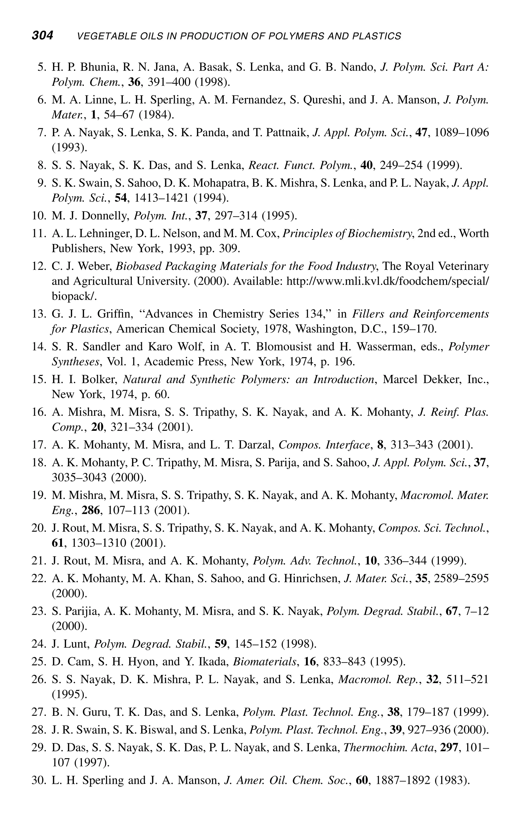 Vegetable oil in production of polymers | PDF