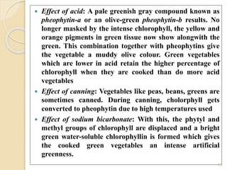 Vegetable pigments | PPTX