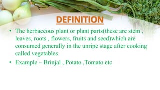 Vegetables | PPTX