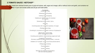 Major value added products from vegetable and by products management | PPTX