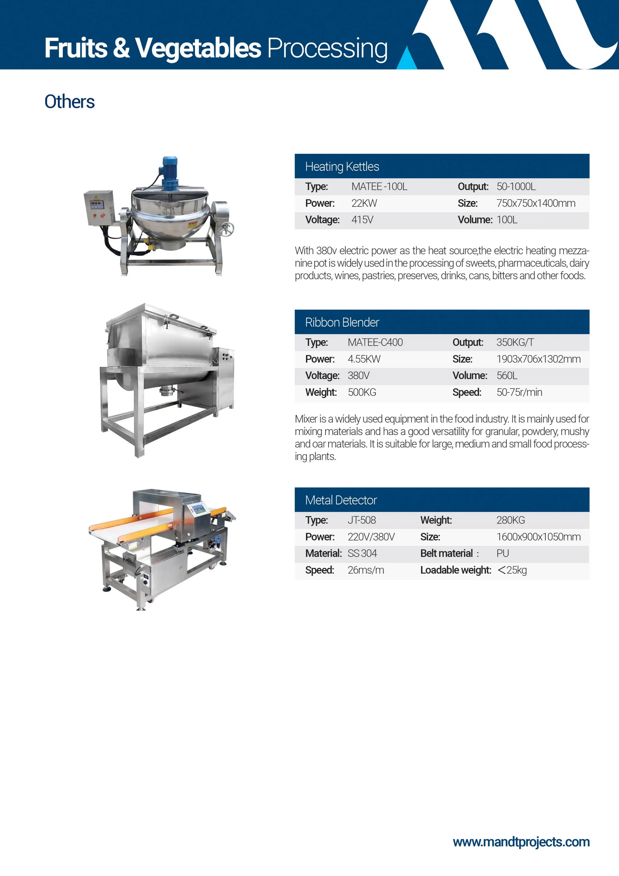 Fruits and Vegetable Processing Line Catalogue.pdf