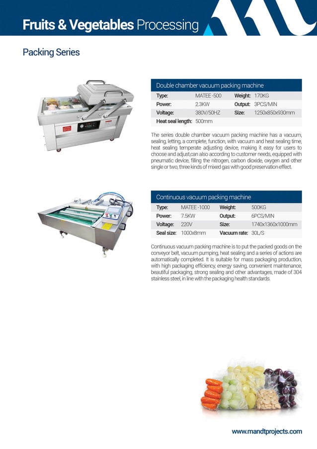 Fruits and Vegetable Processing Line Catalogue.pdf